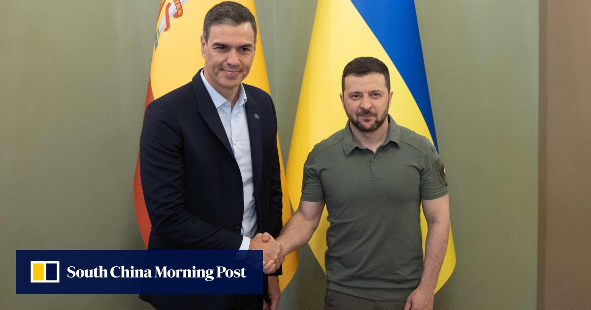 Spain highlights European support for Ukraine as Russian attacks leave ...