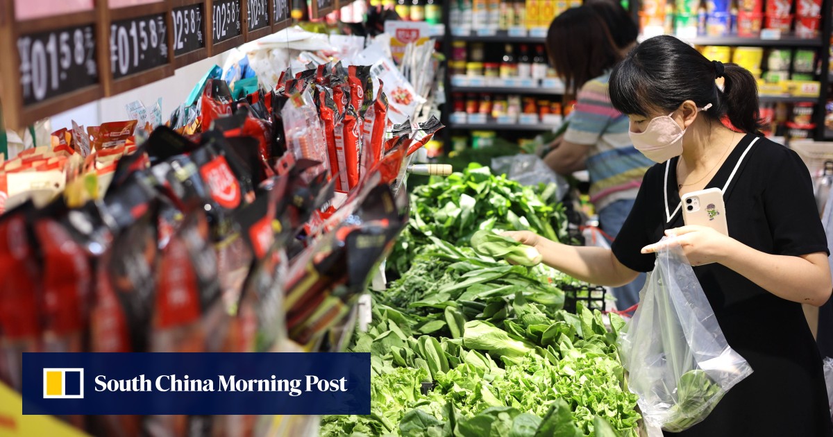 China’s deflation risks rose in June amid weak demand, with consumer ...