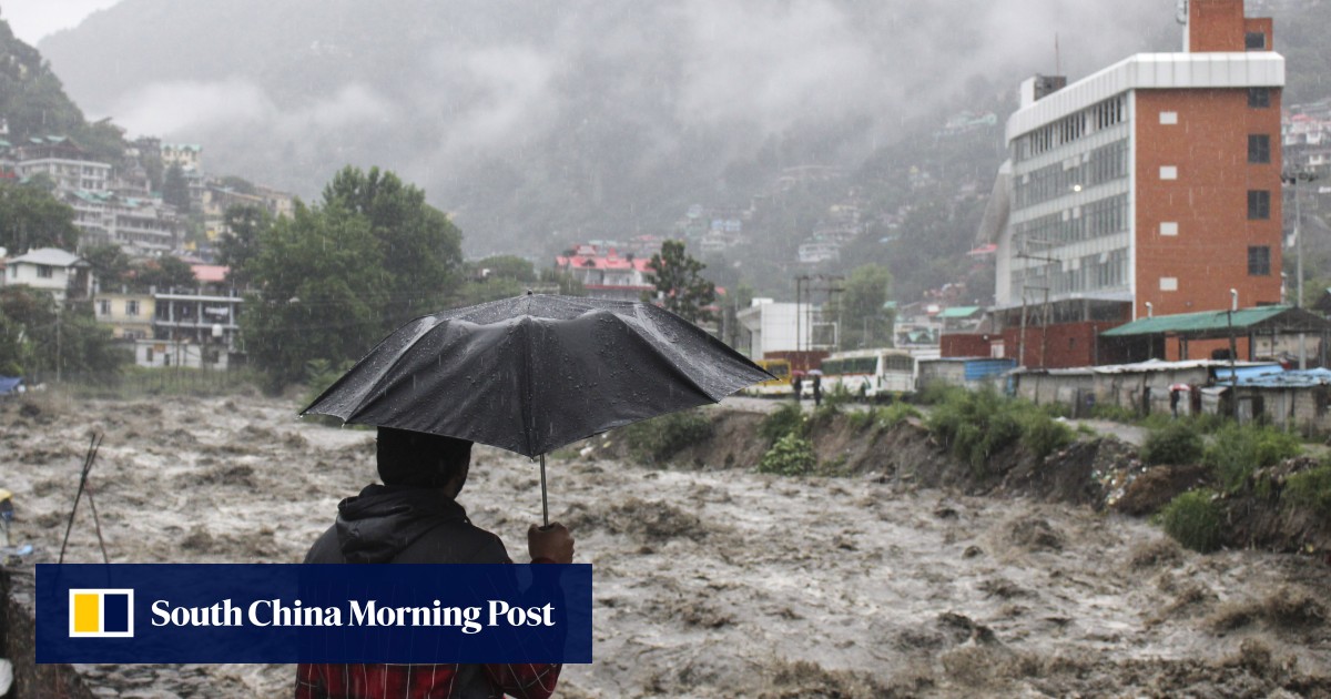 At least 22 die in India as extra-heavy monsoon rains trigger severe flooding, landslides ...