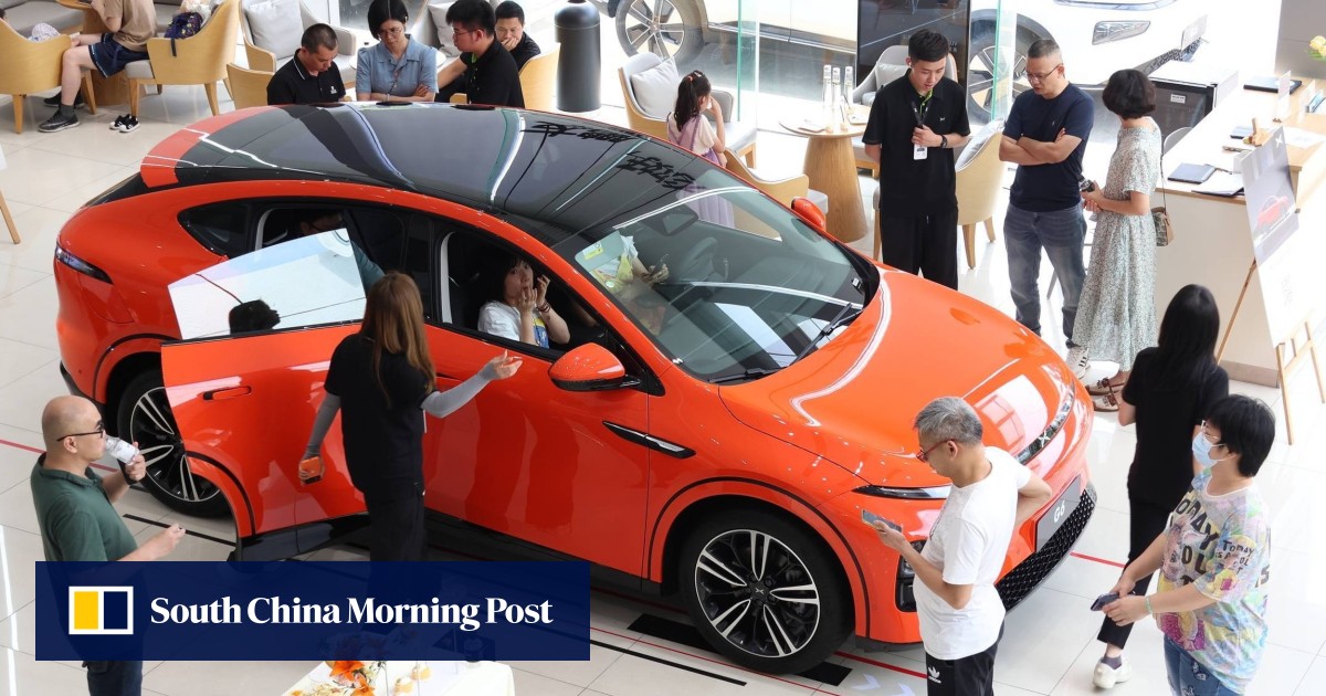 Chinese Ev Maker Xpeng Set To Extend 50 Per Cent Share Price Surge