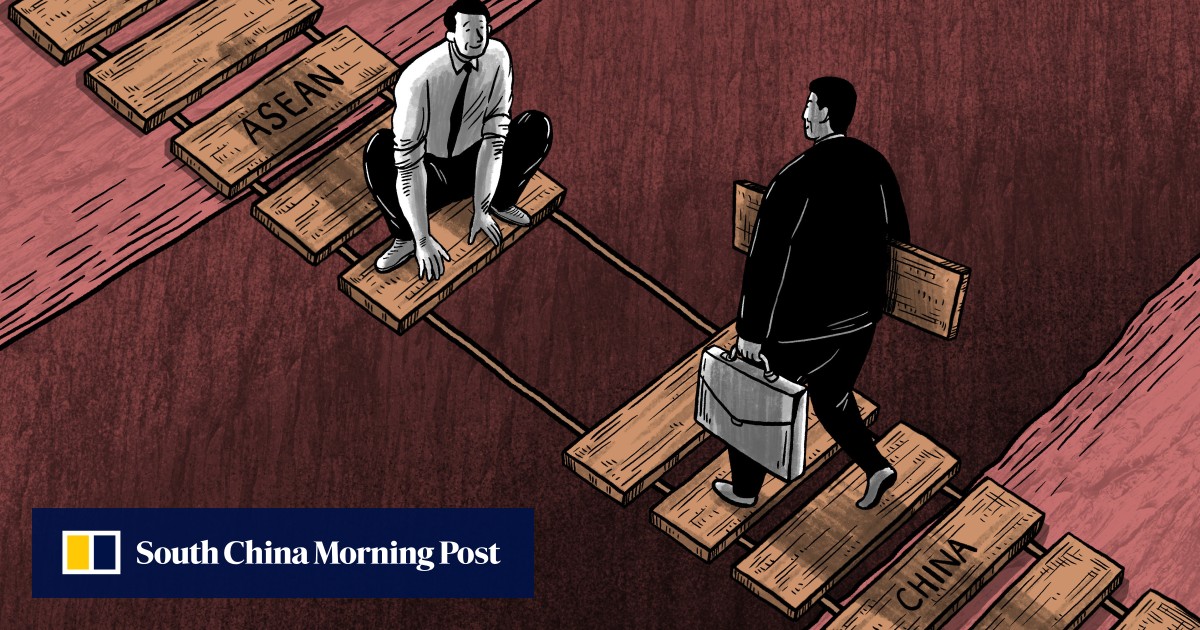 China eyes Asean trade ties, but members fear ‘geopolitical trap’ as US ...