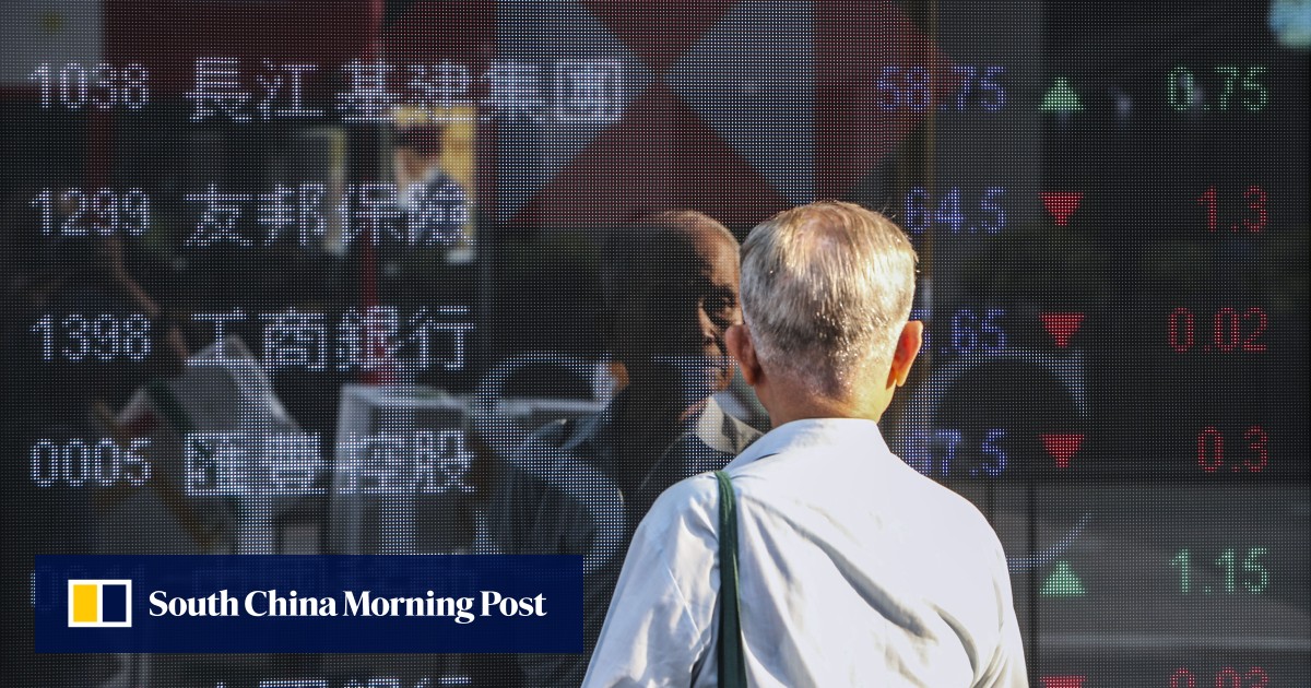 Hong Kong Stocks Slip Blowing Hot And Cold On China Stimulus Blank As