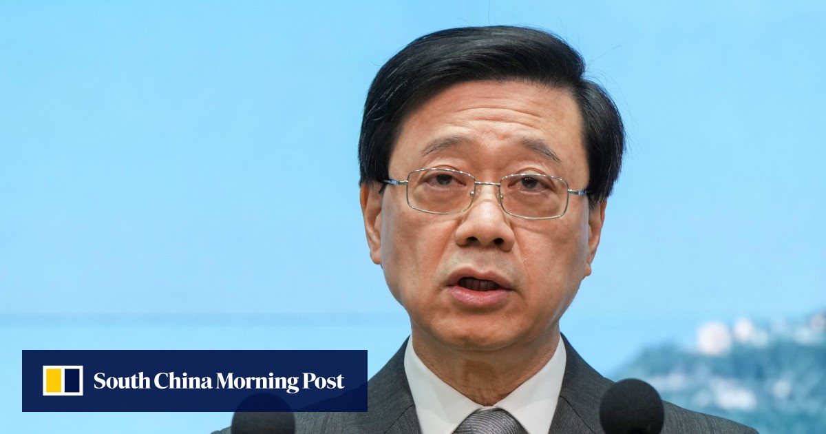 Hong Kong leader John Lee appeals to US to play fair and let him attend ...