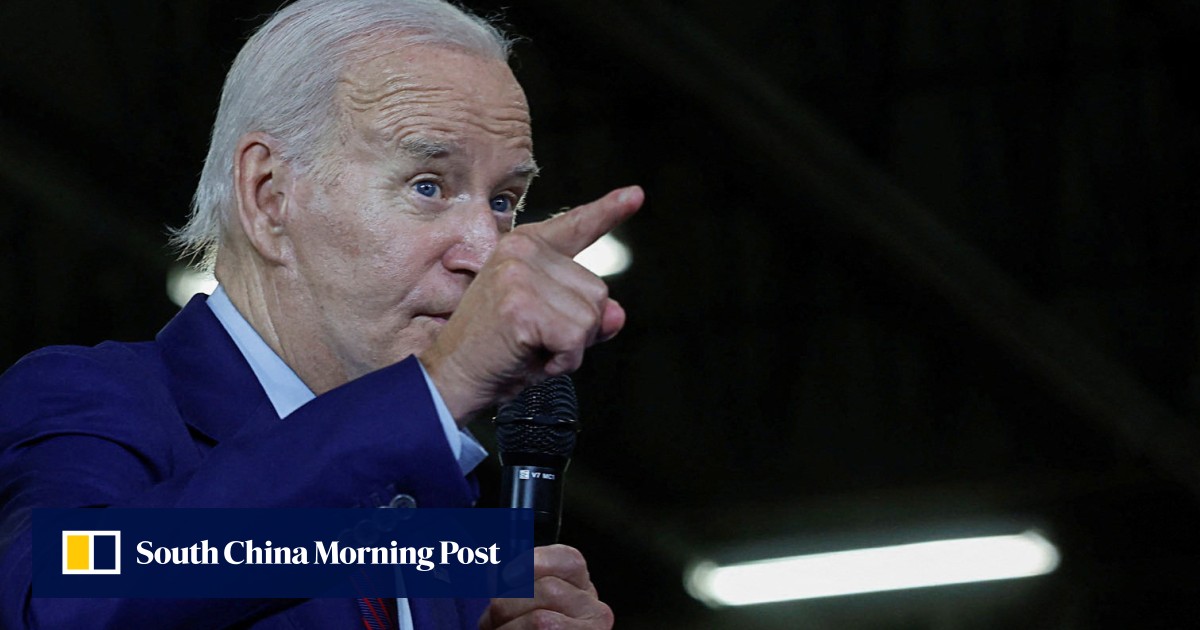 Joe Biden jokes that Republicans may impeach him because inflation is ...