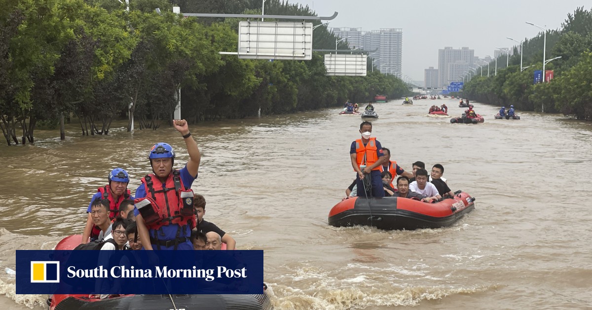 Chinese NGO rescue teams rushing to flood-hit areas in the north ‘told ...