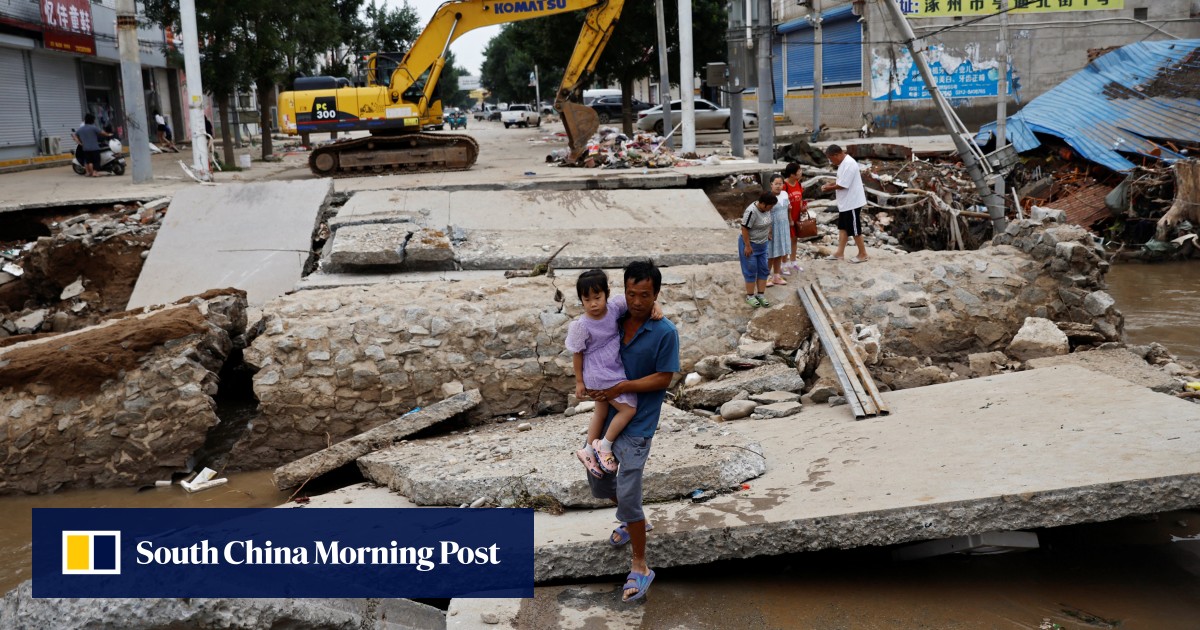 China floods: death toll rises to 29 in Hebei, and authorities warn ...