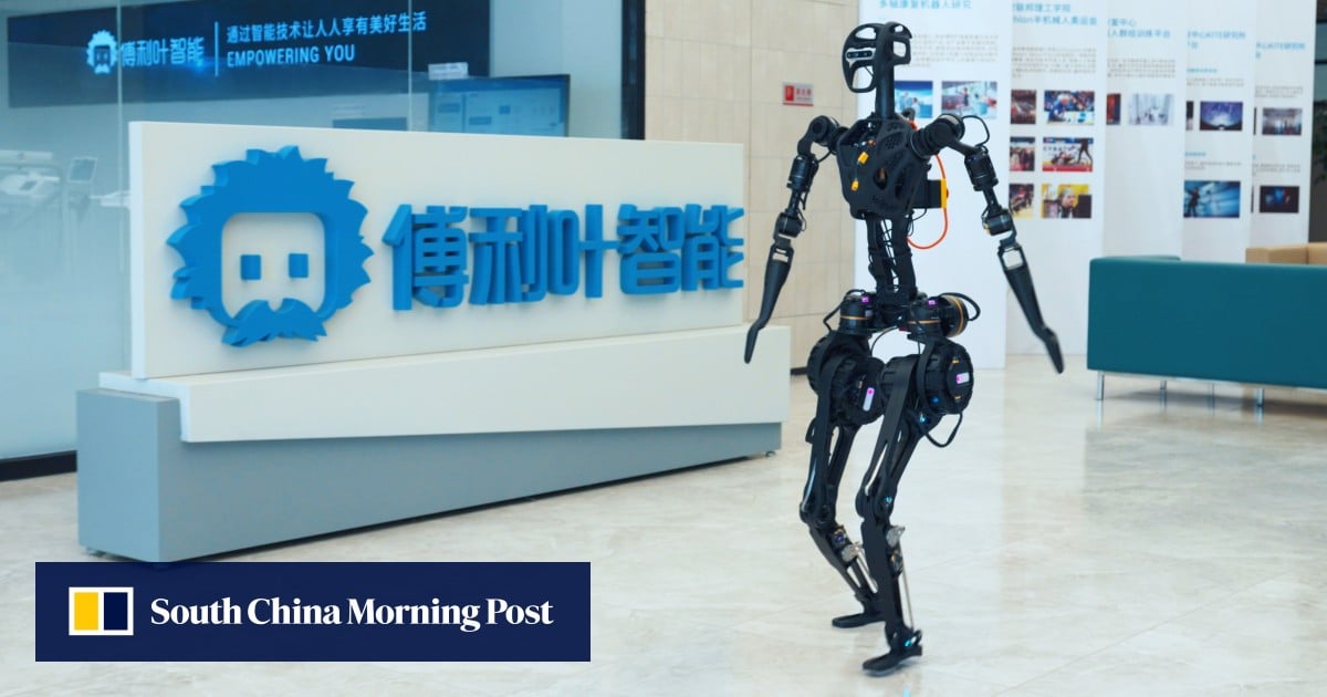 Worlds First Mass Produced Humanoid Robot China Start Up Fourier