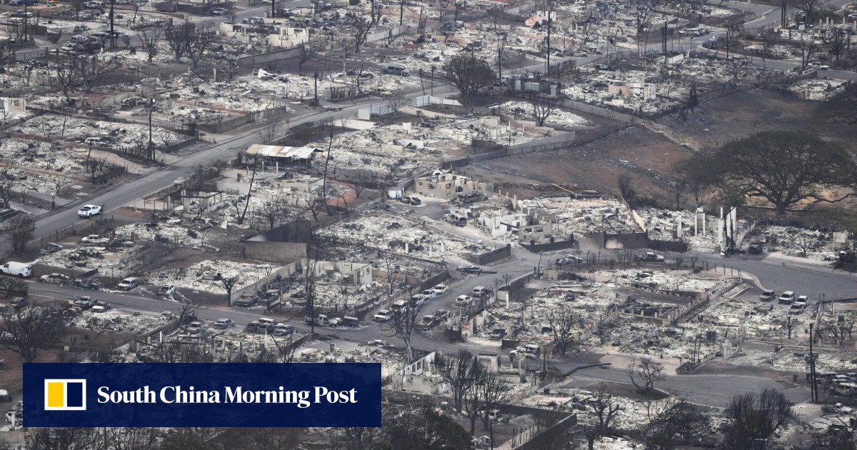 Maui wildfire death toll hits 53, Hawaiian resort town of Lahaina left ...