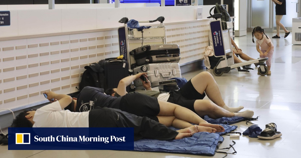 Hong Kong Tourists In Japan Face Flight And Rail Disruption Caused By