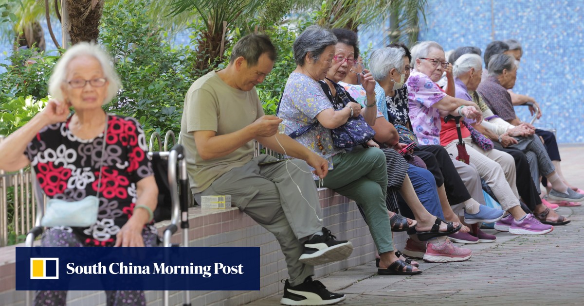 Hong Kong Going Grey Faster Than Expected Sparking Fears Over