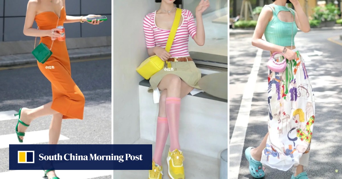 ‘Dopamine fashion’ embraced by Chinese youth dress for joy wearing ...