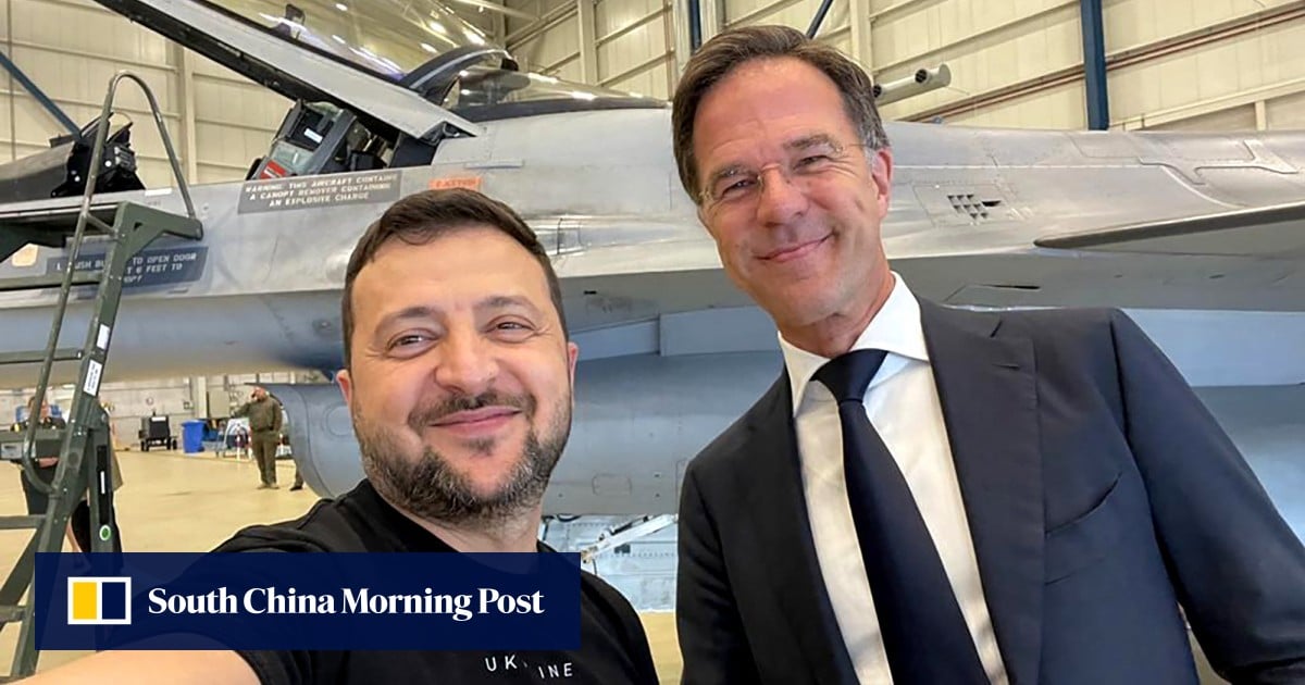 Ukraines Zelensky Hails ‘historic Decision To Supply F 16 Fighter