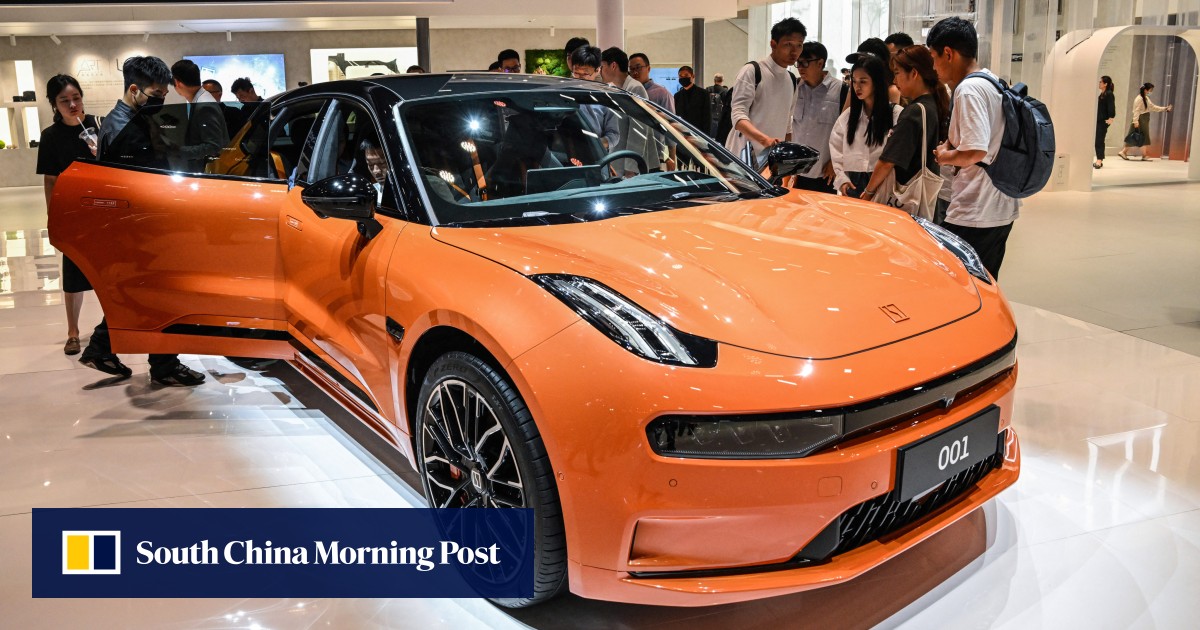China’s Geely reveals first-half profit, rising revenue at high-end EV ...