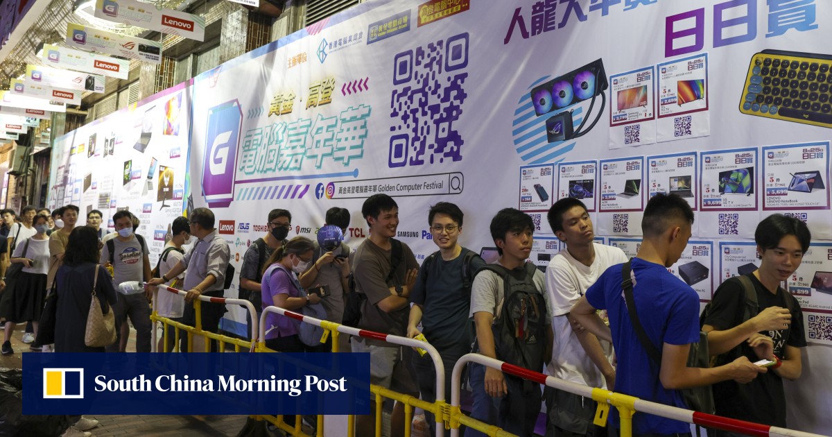 Hong Kong computer festival rebranded as night bazaar in bid to boost ...