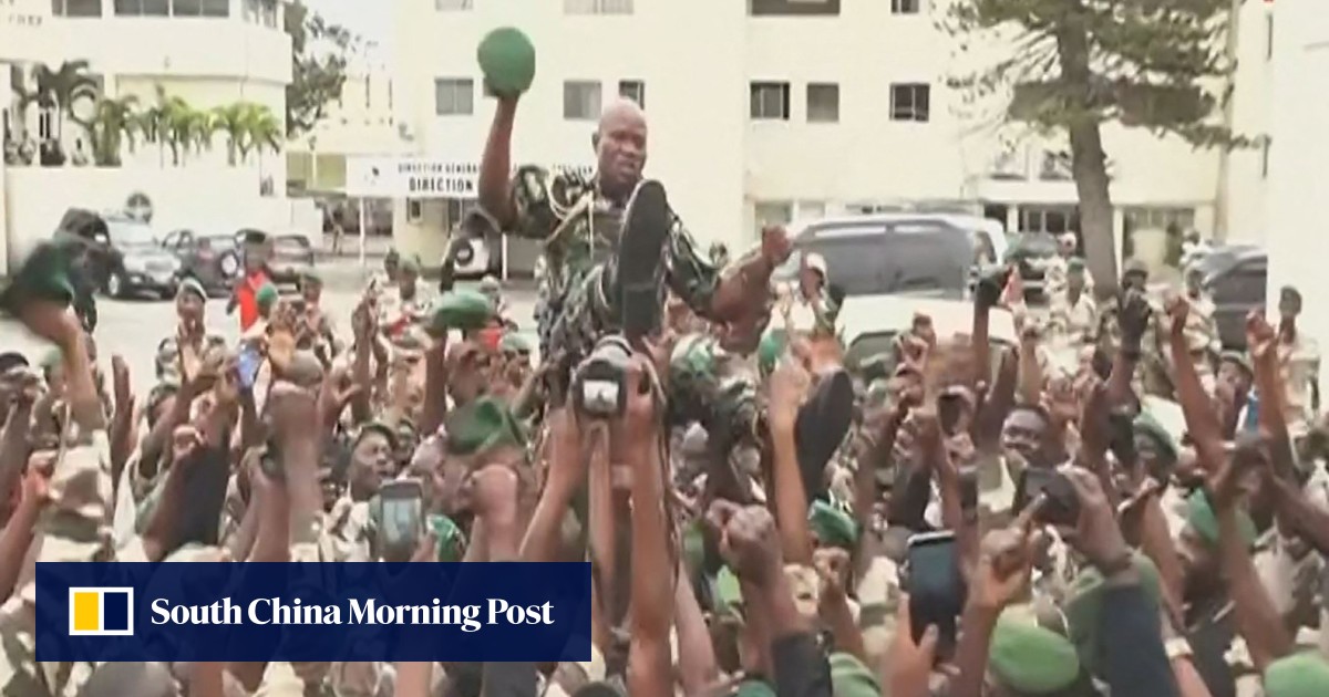 Gabon President Ali Bongo and son under house arrest by military rebels as new leader declared ...