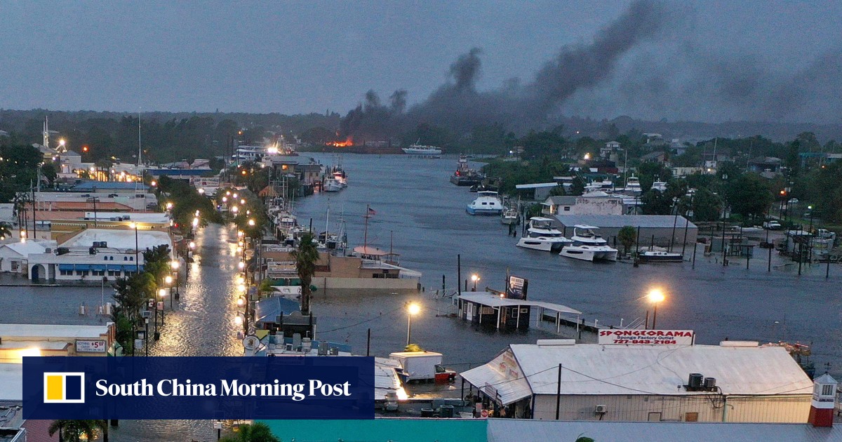 Hurricane Idalia slams ashore in Florida with ‘extremely dangerous ...