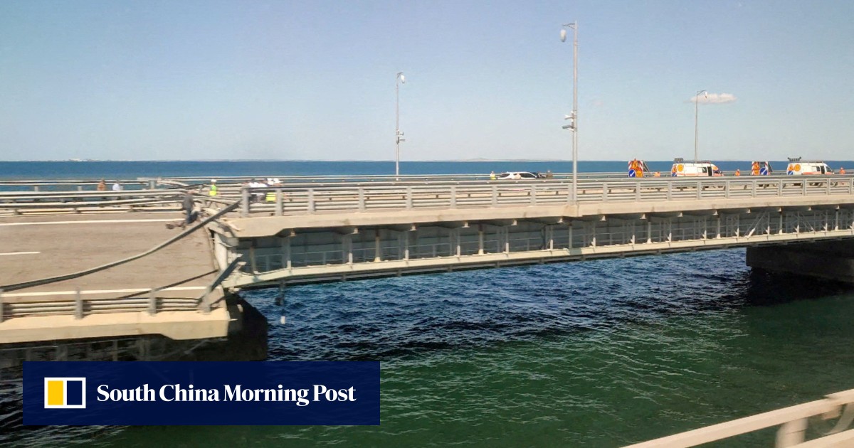 Ukraine war: Russia says it thwarted drone attacks on Crimea bridge ...