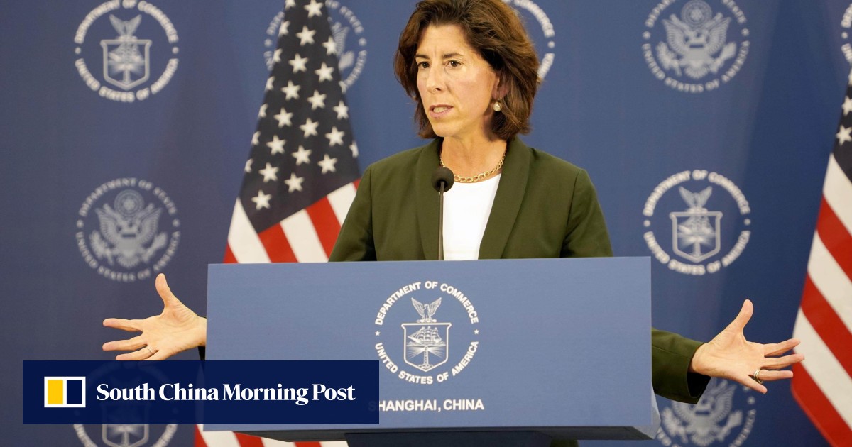 US business trust in China is wearing thin, warns US commerce secretary ...