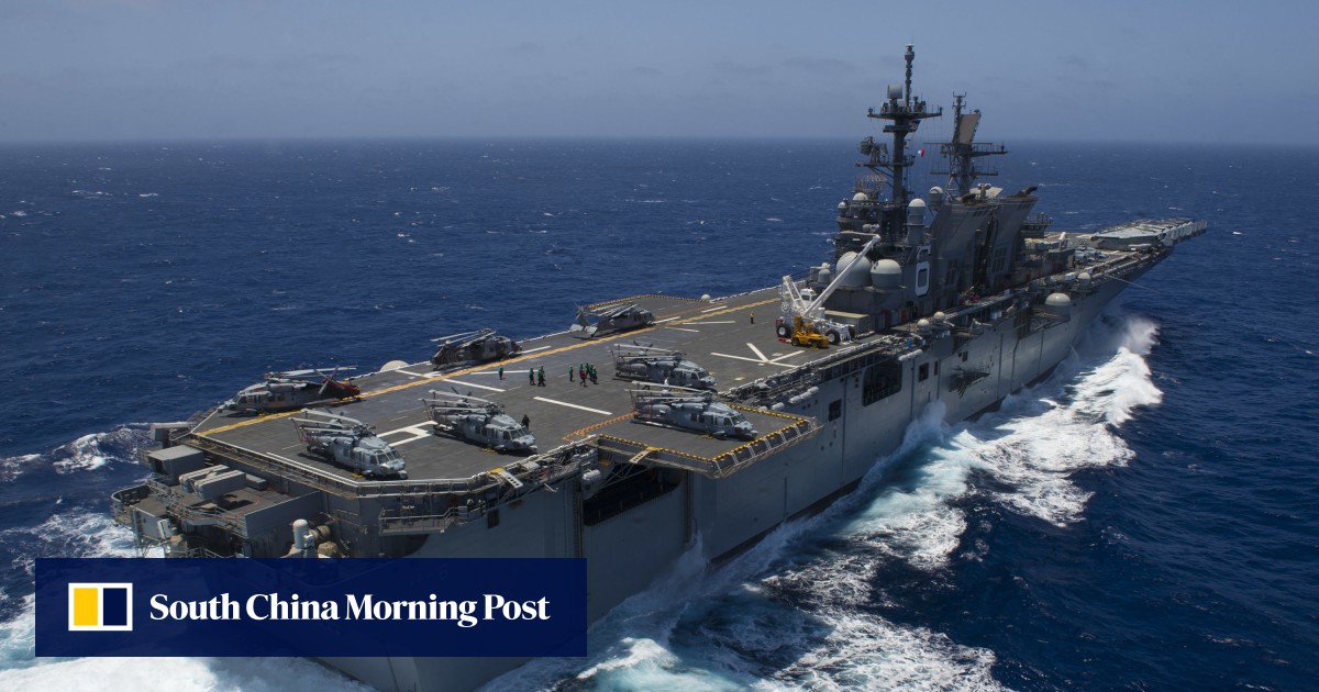 US Navy group heading for Yellow Sea in biggest show of strength near ...
