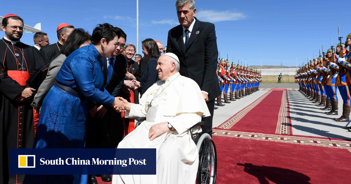 Pope Francis returns to Rome from Mongolia trip dominated by China ...