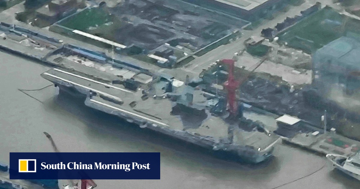 China’s most advanced Fujian aircraft carrier on track for 2025 PLA ...