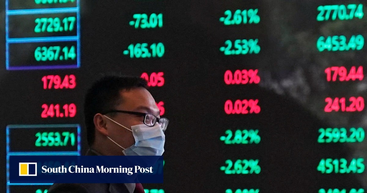 Smic Tencent Lead Hong Kong Stock Losses As Weak China Trade