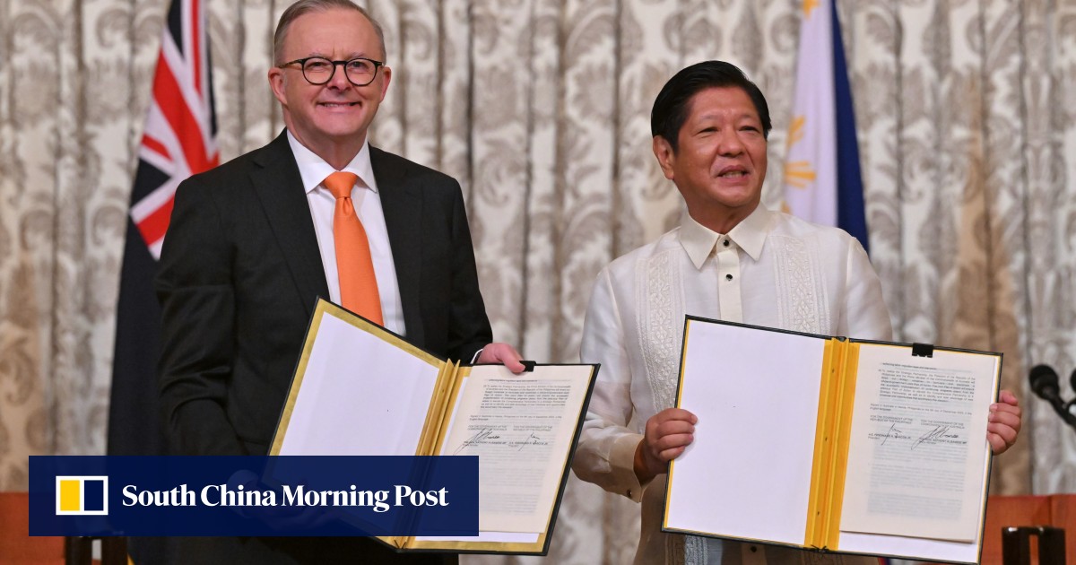 Philippines And Australia Sign Pact Amid Chinas Rising Clout Albanese