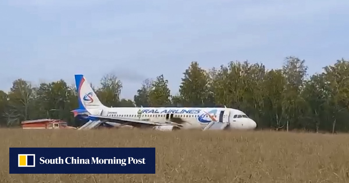 Russian Airbus A320 makes emergency landing in Siberian field | South ...