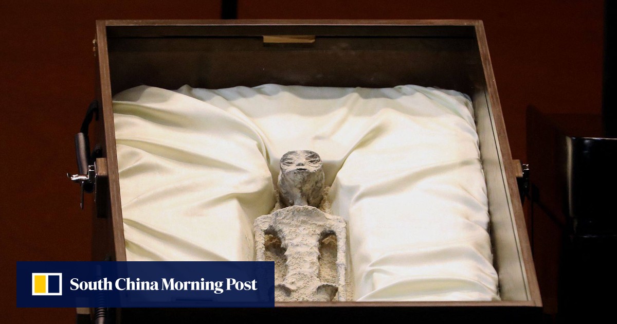 Purported ‘alien’ bodies shown at UFO hearing in Mexico | South China ... Purported ‘alien’ bodies shown at UFO hearing in Mexico | South China ...