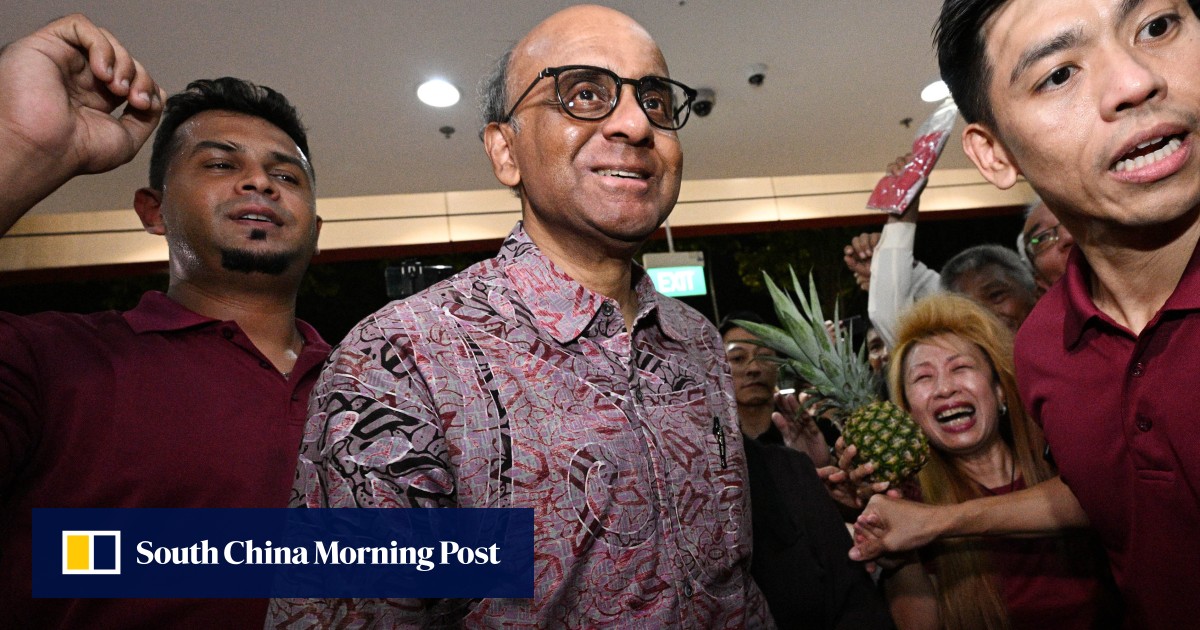 Singapore’s Tharman Shanmugaratnam sworn in as ninth president, after ...