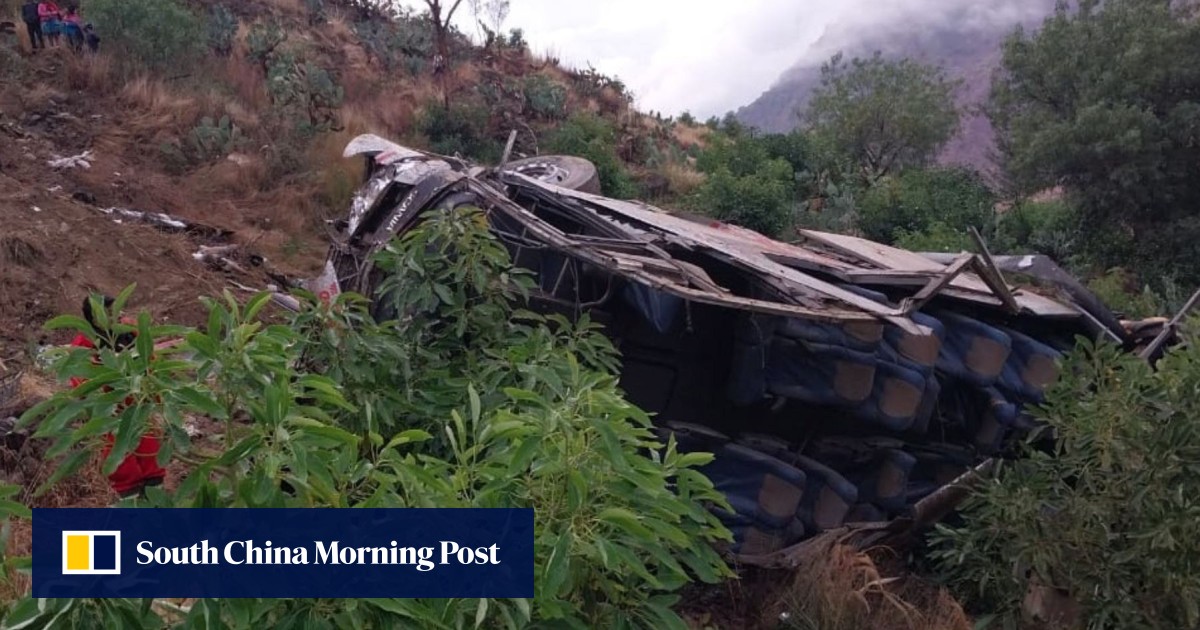 Bus plunges into ravine in Peru, killing 25 | South China Morning Post