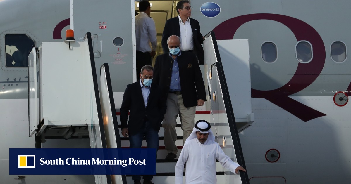 US prisoners fly out of Iran after US$6 billion unfrozen in Qatar ...