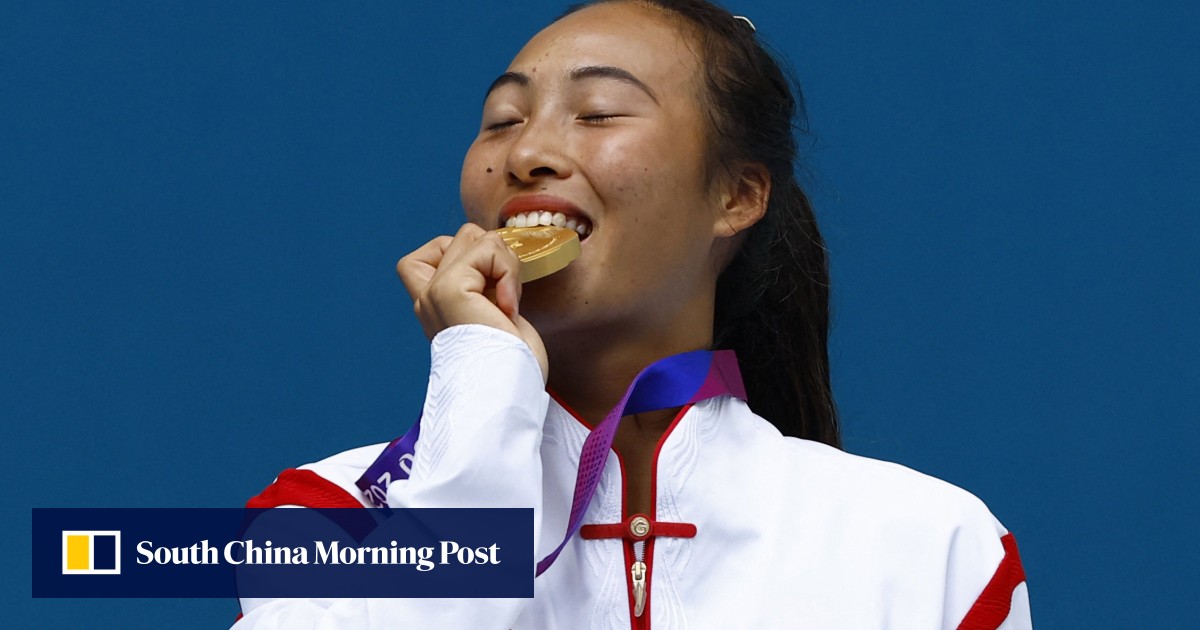 Asian Games Chinas Zheng Qinwen Wins Gold In Womens Singles After