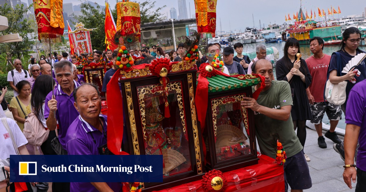 Hong Kong floating temple to sea goddess Tin Hau gets new lease of life ...