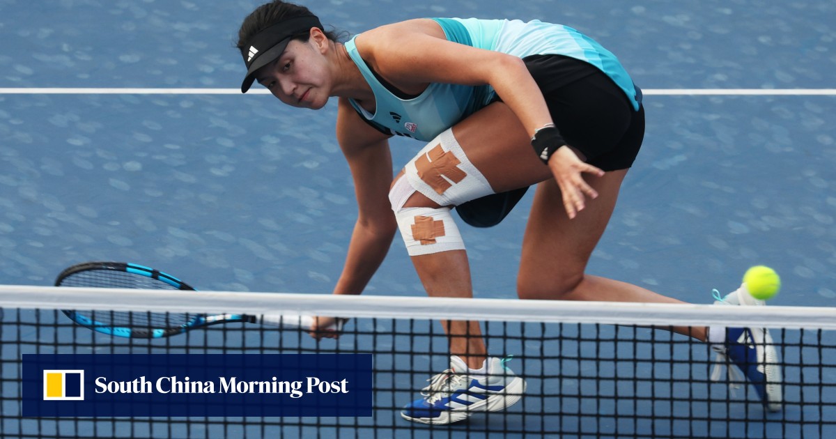 Hong Kong Tennis Open Chinese Hopes Go Up In Smoke As Wang Xinyu Limps