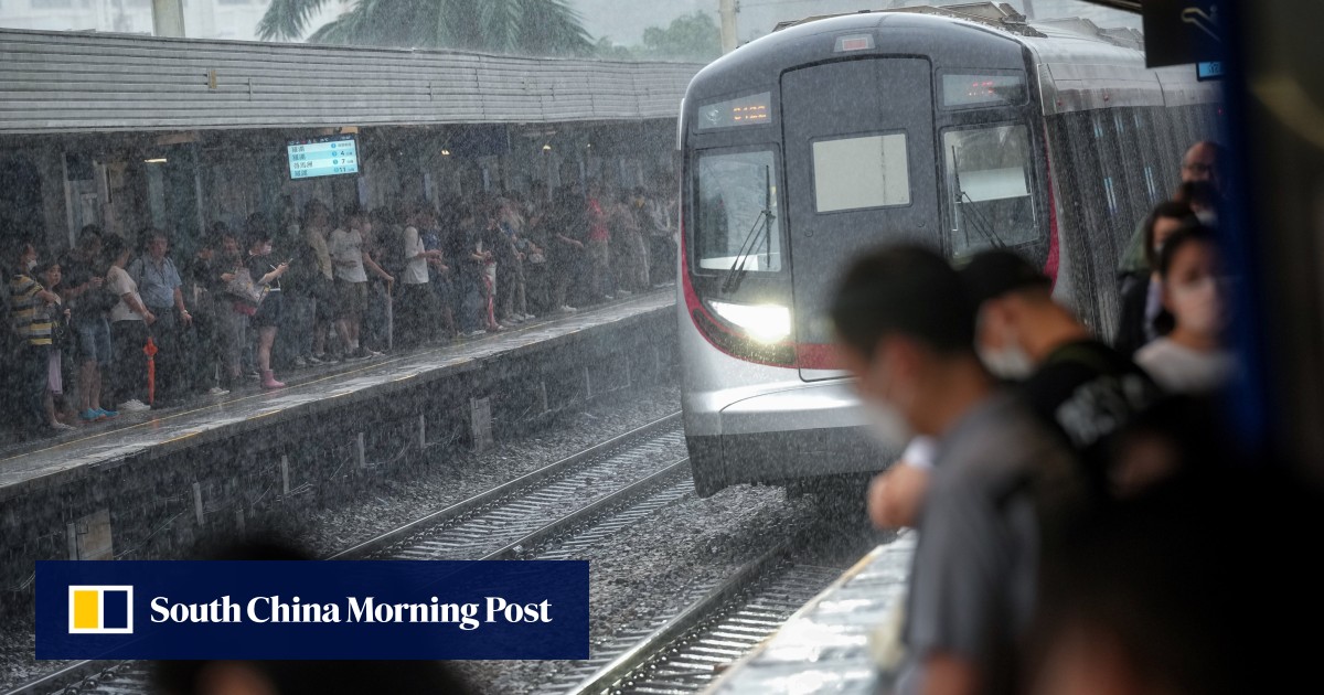 Hong Kong’s MTR Corp should review No 9 typhoon protocols, ex ...