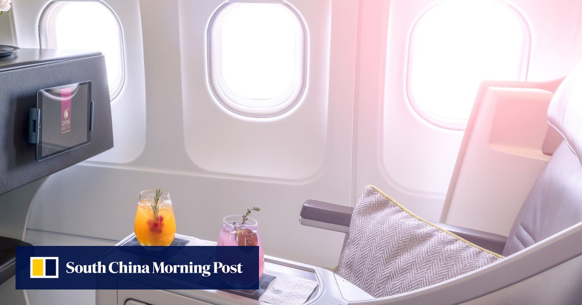 Tour Qatar Airways’ US$73 million VIP Airbus A319 private jet: the ...