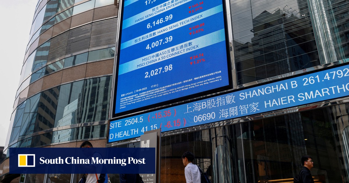 Hong Kong stocks snap 6-day winning streak as weak China inflation ...