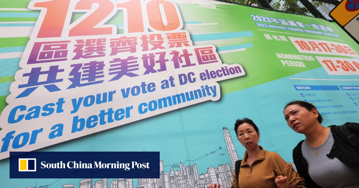 Hong Kong district council election: main opposition party fields fewer ...