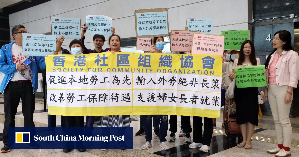 Hong Kong Labour Import Scheme For Low Skilled Workers To Undergo Half