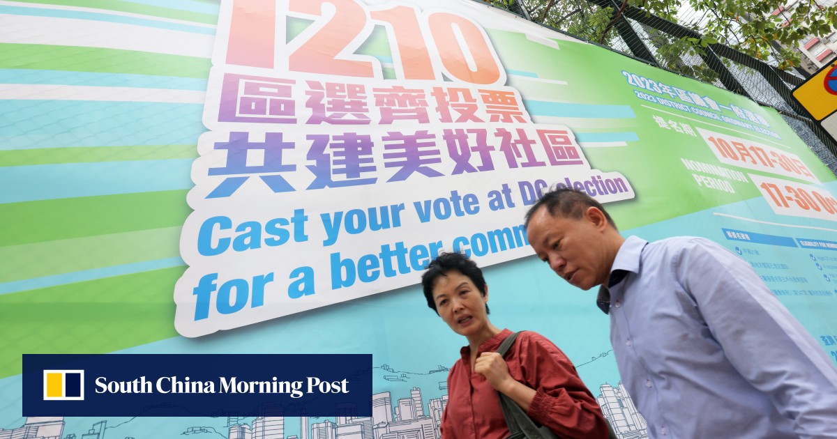 Hong Kong District Council Election 2023 Opposition Hopefuls Struggle