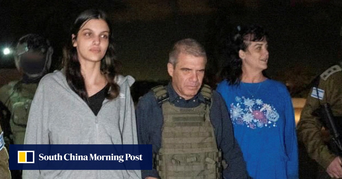 Israel-Gaza war: Hamas releases US hostages Judith and Natalie Raanan ...