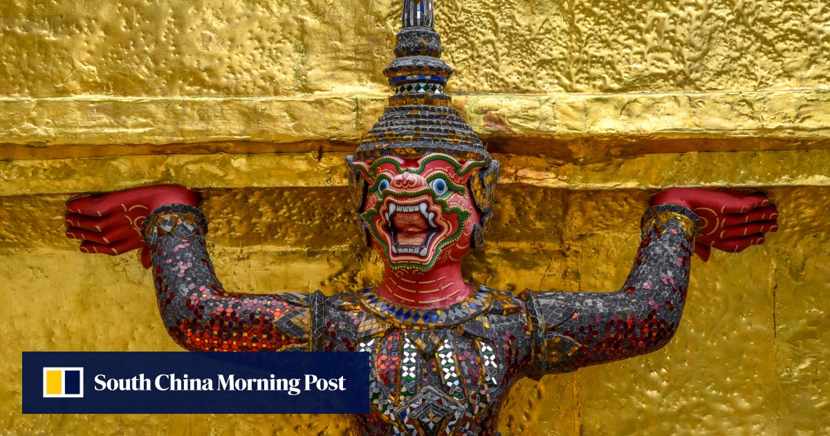 The mythological figures that guard Thai temples and palaces, from ...