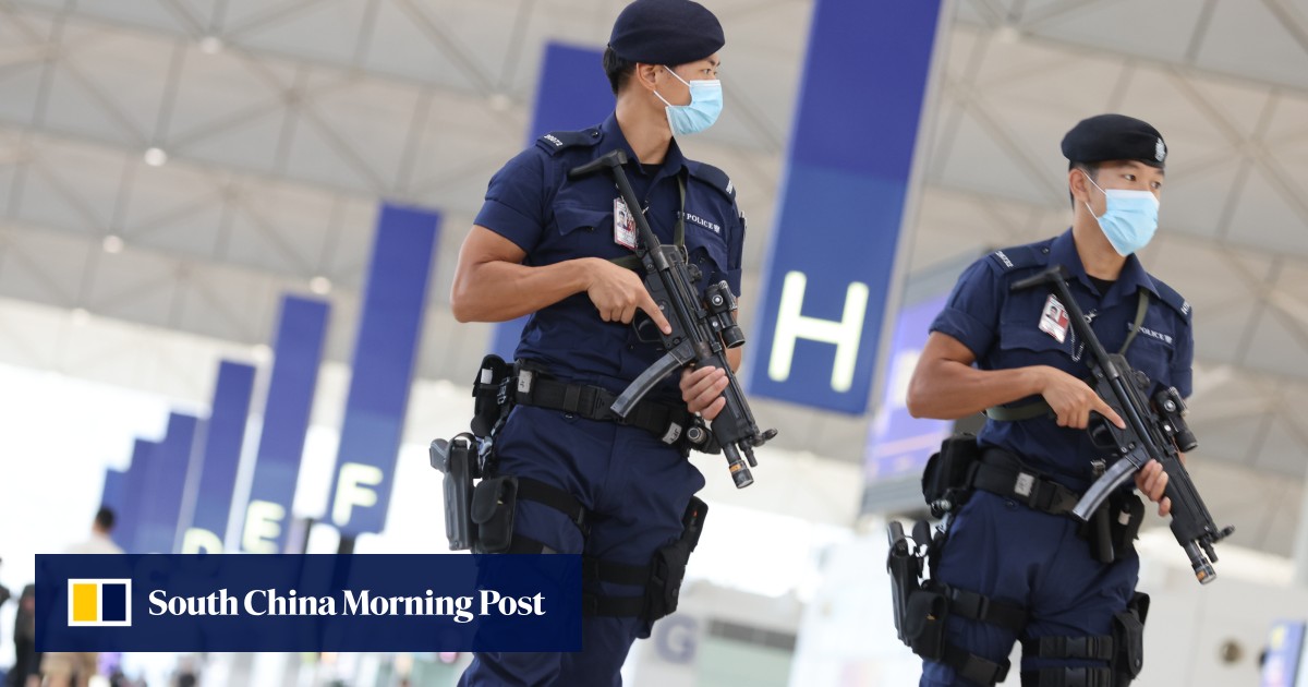 Hong Kong Police Launch Investigation After Inspector In Elite Airport