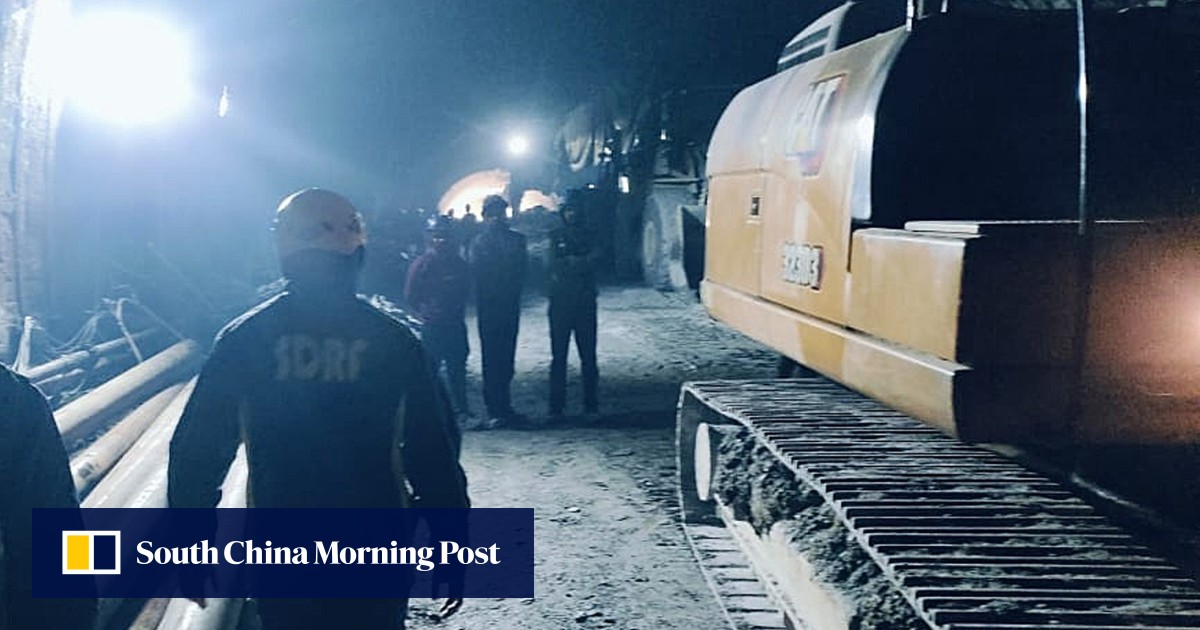 Indian crews try inserting steel pipe to rescue 40 trapped workers from ...