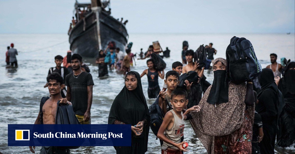 200 Rohingya refugees from Myanmar sent back to sea by Indonesia locals ...