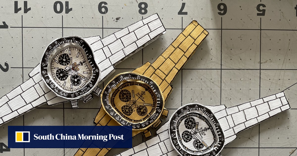 Can’t afford a luxury watch? These cardboard copies might do – meet the ...