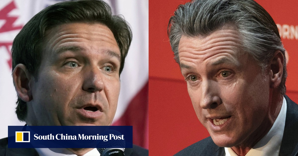 DeSantis and Newsom clash over America’s future in acrimonious TV ...