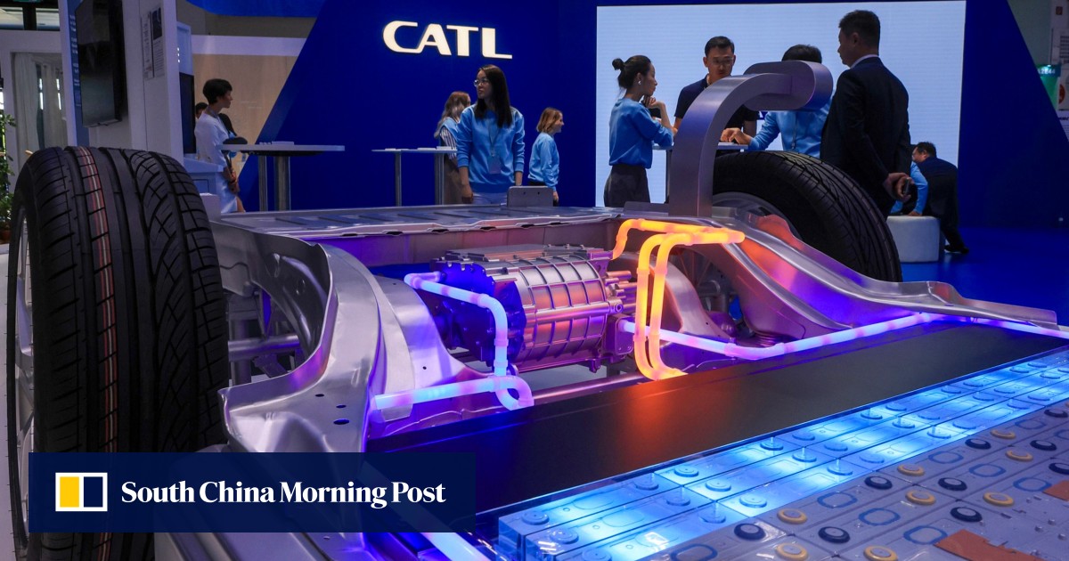 Exclusive | Chinese EV battery giant CATL will set up research and development centre in Hong ...