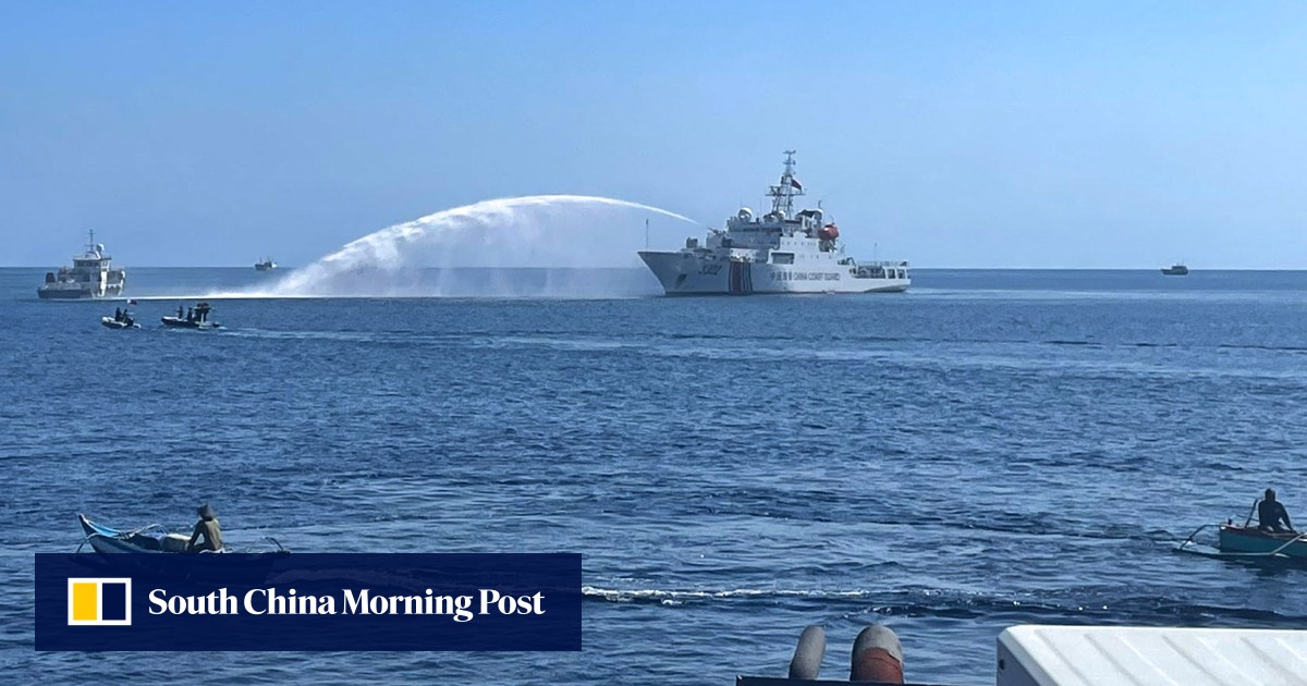 South China Sea: Chinese coastguard takes ‘control measures’ against Philippine boats near ...